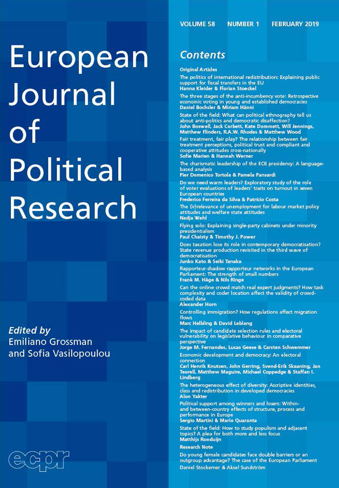 Rapporteur-shadow rapporteur networks in the European Parliament: The ...